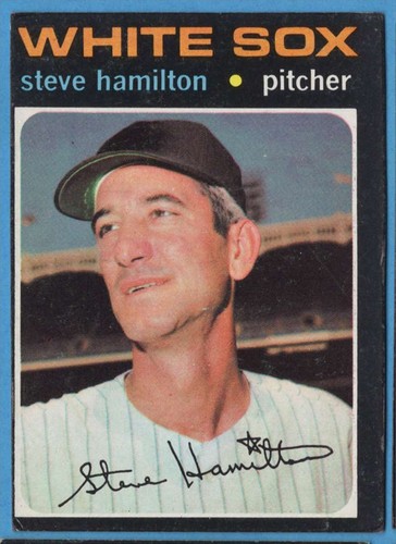 1971 Topps Steve Hamilton #627 Chicago White Sox | eBay