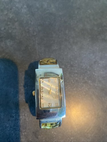 M.Z.BERGER WS66 Mother of Pearl Inlay Quartz Women's Watch Sz. 6" | eBay