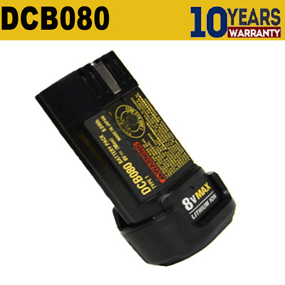 100% 8V 3000mAh Li-ion Battery For DEWALT DCB080 DCF680N1 DW4390 ...