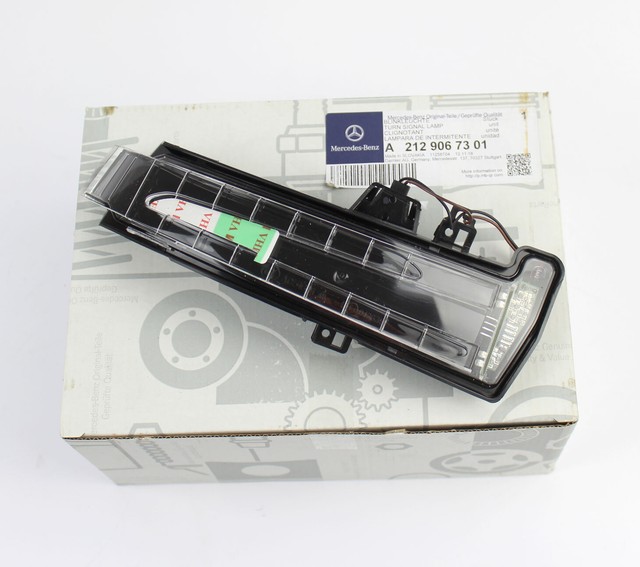 Original MERCEDES Mirror Mounted Indicator Additional Right A2129067301 ...