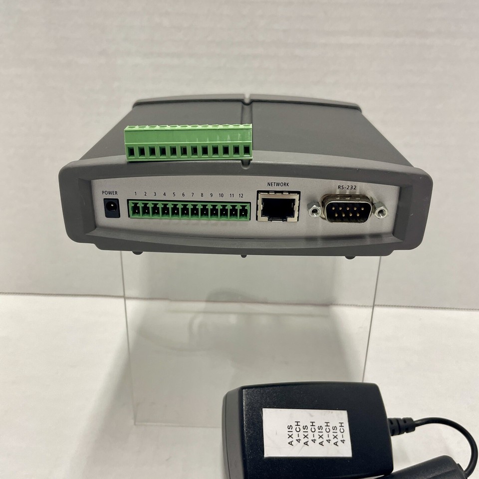 Axis 241s Video Server 0186-001-04 Composite to Network CcTc w/ Power ...