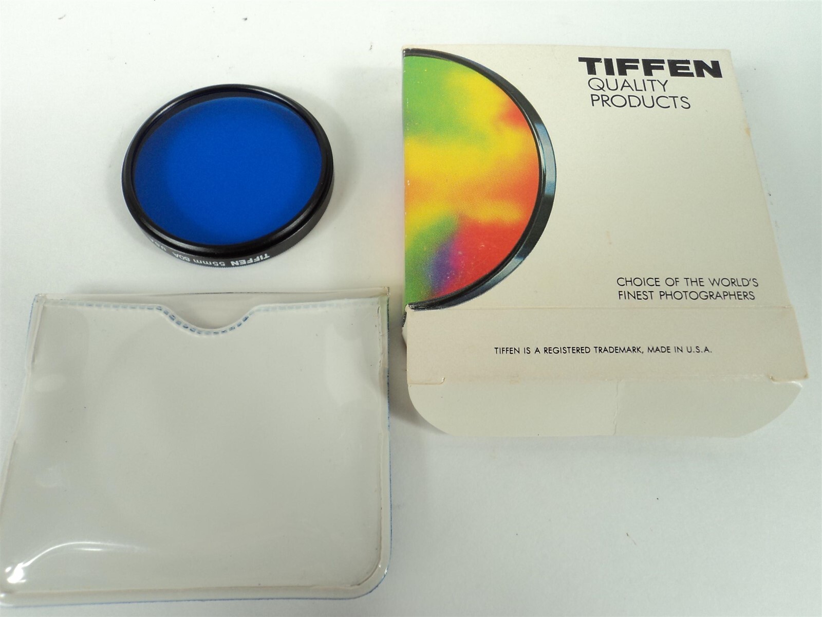 Tiffen 55mm 80A Blue Filter | eBay