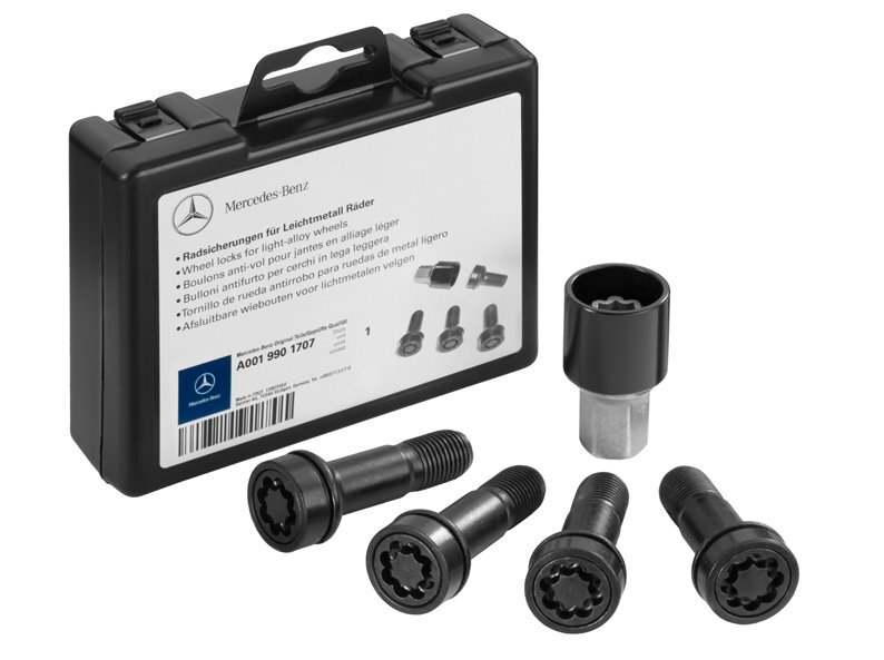 Mercedes-Benz Rasicherungssatz Radsicherungen A0019901707 E-/G-/M-/R ...