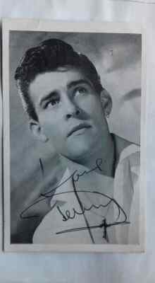 Advertise card Danny Purches Columbia Records 1950s singer has ...