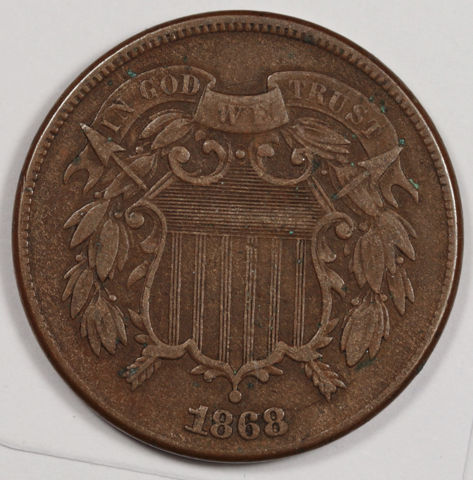 1868 2 Cent Piece. XF. 198322 | eBay