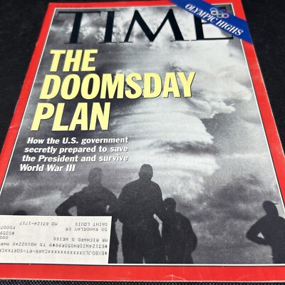 Time Magazine August 10, 1992 The Doomsday Plan | eBay
