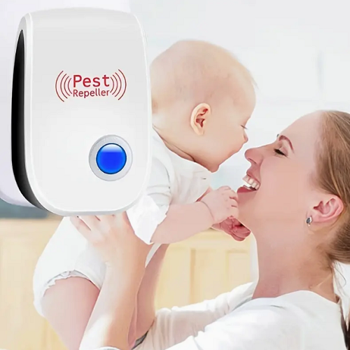 6 pcs Ultrasonic Pest Repeller Control Electronic Repellent Mice Bug ...