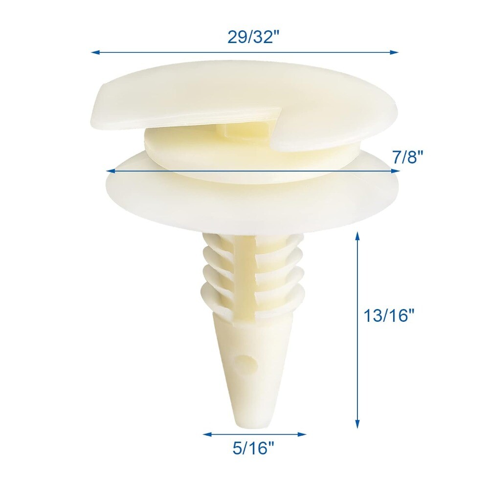 50Pcs Nylon Clip 3065575 Door Trim Panel Car Accessories Parts Clips ...