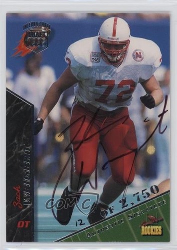 1995 Signature Rookies - Zach Weigert #73 International Signatures ...