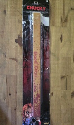 SPIRIT HALLOWEEN Chucky Doll Prop Good Guys 18" Childs Play Ruler ...