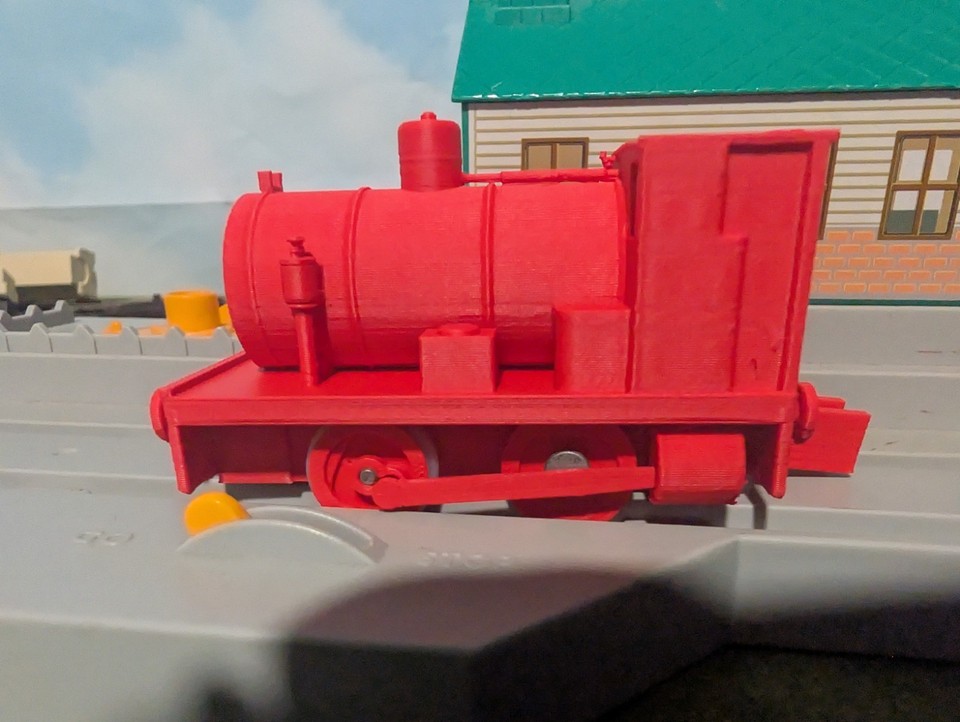 Thomas & Friends TrackMaster Custom Fireless Loco Model Tomy 3d Printed ...