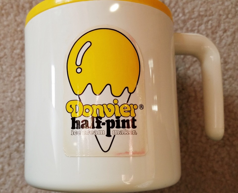 Vintage Donvier Chillfast Manual Ice Cream Makers 1/2 Pint | eBay