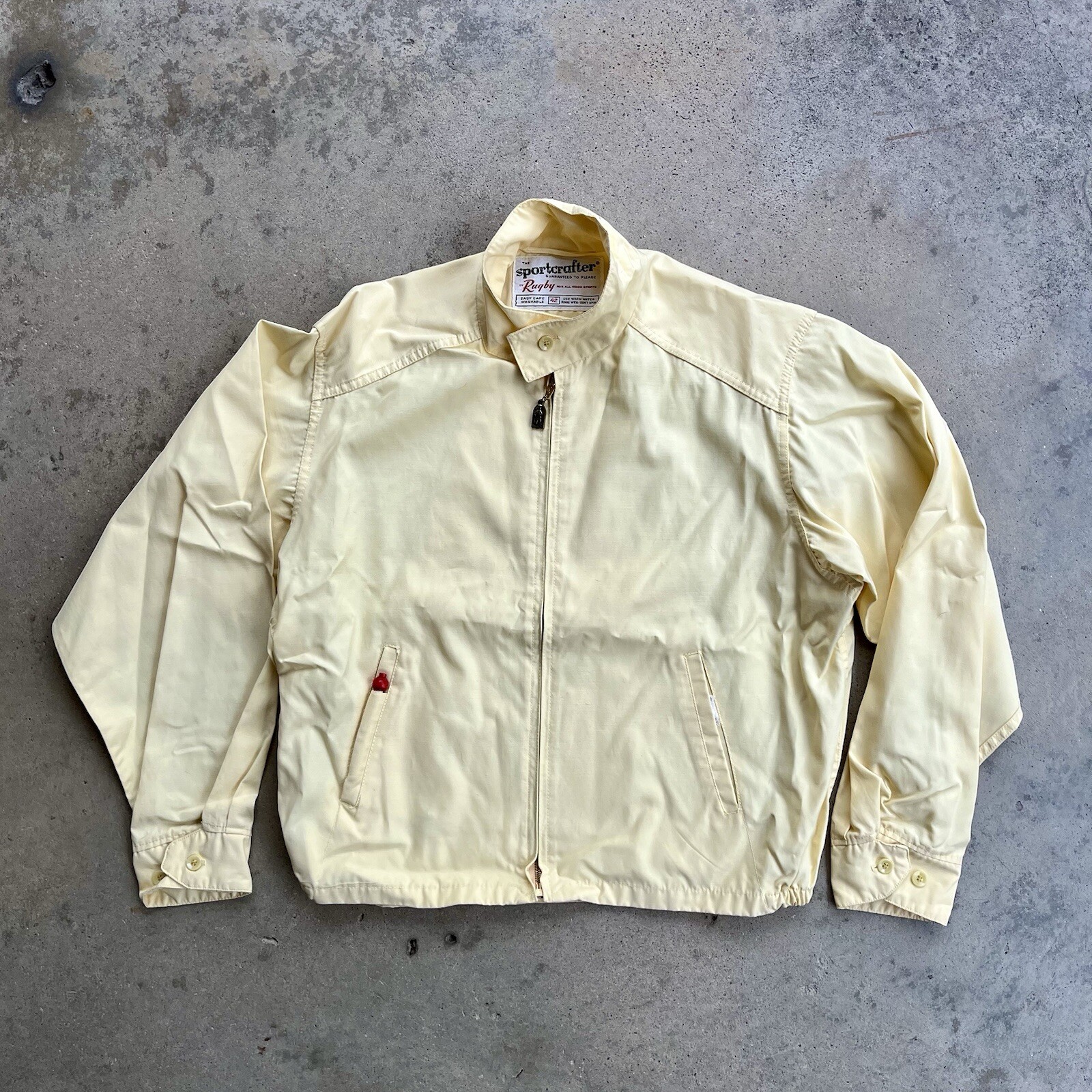 Vintage Sportcrafter by Rugby Jacket Mens Large USA - Gem