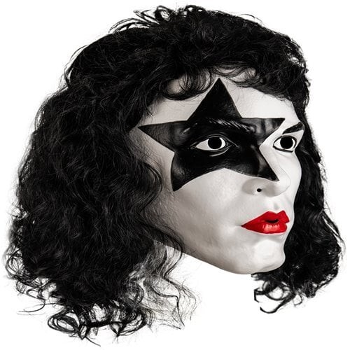 KISS The Starchild PAUL STANLEY Deluxe Injection Mask Trick or Treat ...