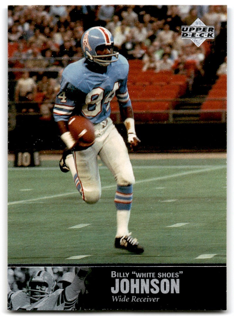 1997 Upper Deck Legends Billy Johnson Houston Oilers #122 | eBay