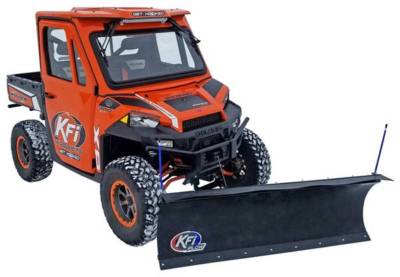 KFI 66" UTV Poly Blade Snow Plow Kit for 2015-2022 Kawasaki Mule 820 ...