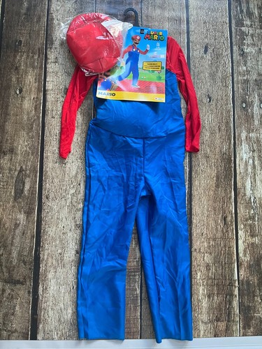 DISGUISE SUPER MARIO PADDED BELLY HALLOWEEN COSTUME KIDS YOUTH LARGE 10 ...