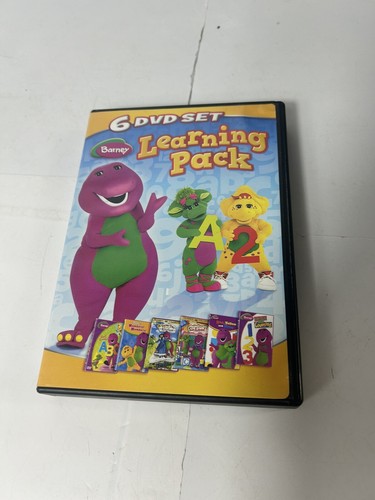 Barney Learning Pack DVD 6-Disc Set ABCs Counting Rhyming Colors ...