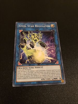 Yugioh! Steel Star Regulator - BLVO-EN085 - Common - 1st Edition Near ...