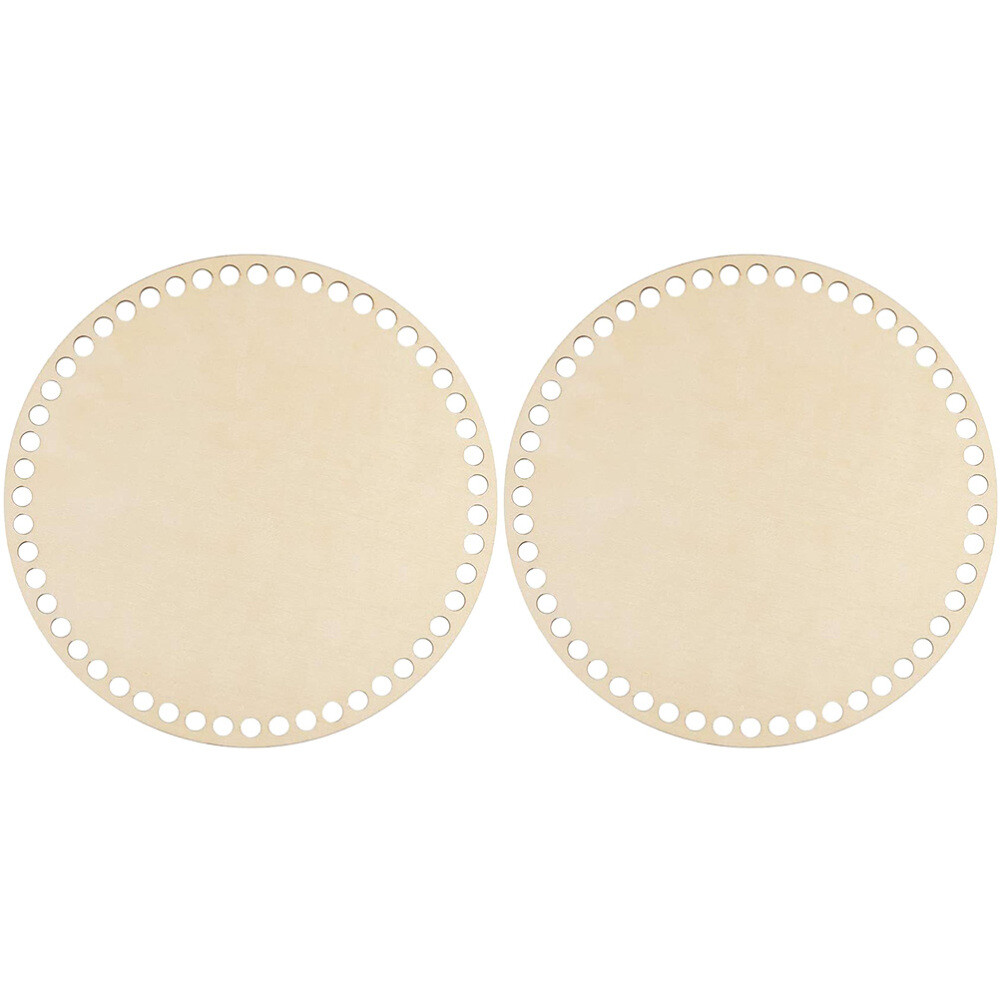 2 Pcs Wood Woven Bag Base Duffle Shaper Purse Insert Mini Items for | eBay