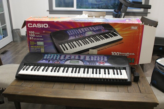 Casio Keyboard Ctk-451 in Good Working 100 Song Bank for sale online | eBay