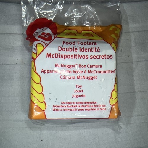 McDonalds Happy Meal Toy Food Foolers #3 McNuggets Box Camera 1999 ...