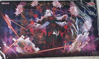 Yu gi oh official playmat Maliss Q Red Ransom from AGF KOREA 2024 | eBay