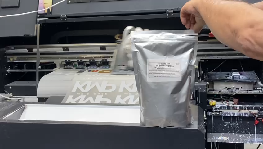 DTF Powder Hot Melt Adhesive Powder White Direct to Film TPU 1kg ship ...