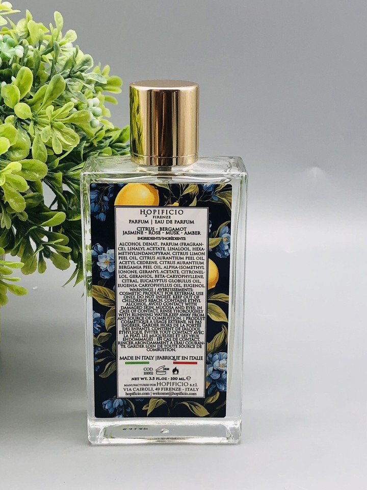 Hopificio Citrus & Jasmine Eau De Parfum Spray 3.5 oz New Without Box ...