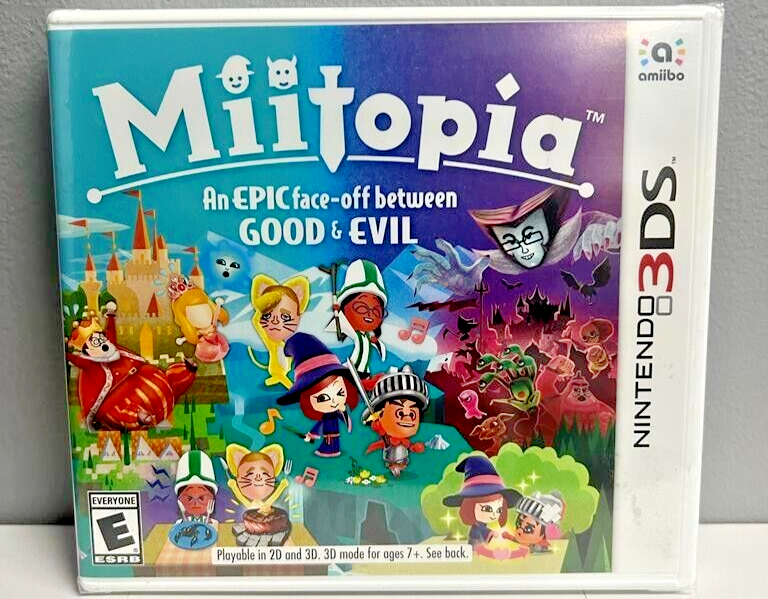 Miitopia: An Epic Face-Off Between Good & Evil 3DS New Game Special ...