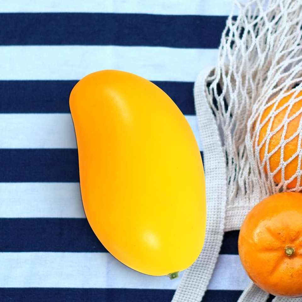 5 Pcs Desktop Fake Mango Decor Kitchen Fruit Artificial Decoration for ...