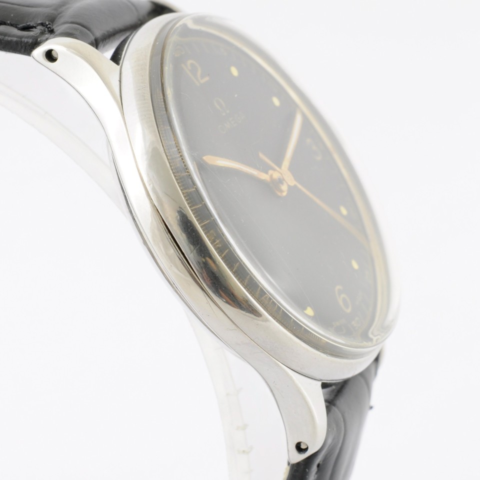 POST WWII 1947' OMEGA MANUAL WIND CAL 30T2 SC STEEL GENTS WATCH SWISS ...