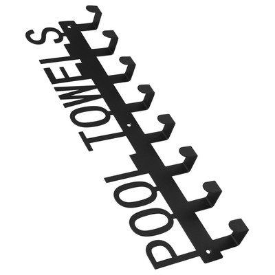 Pool Towel Rack Outdoor Towel Rack Towel Hook Towel Hanger Clothes Hook ...