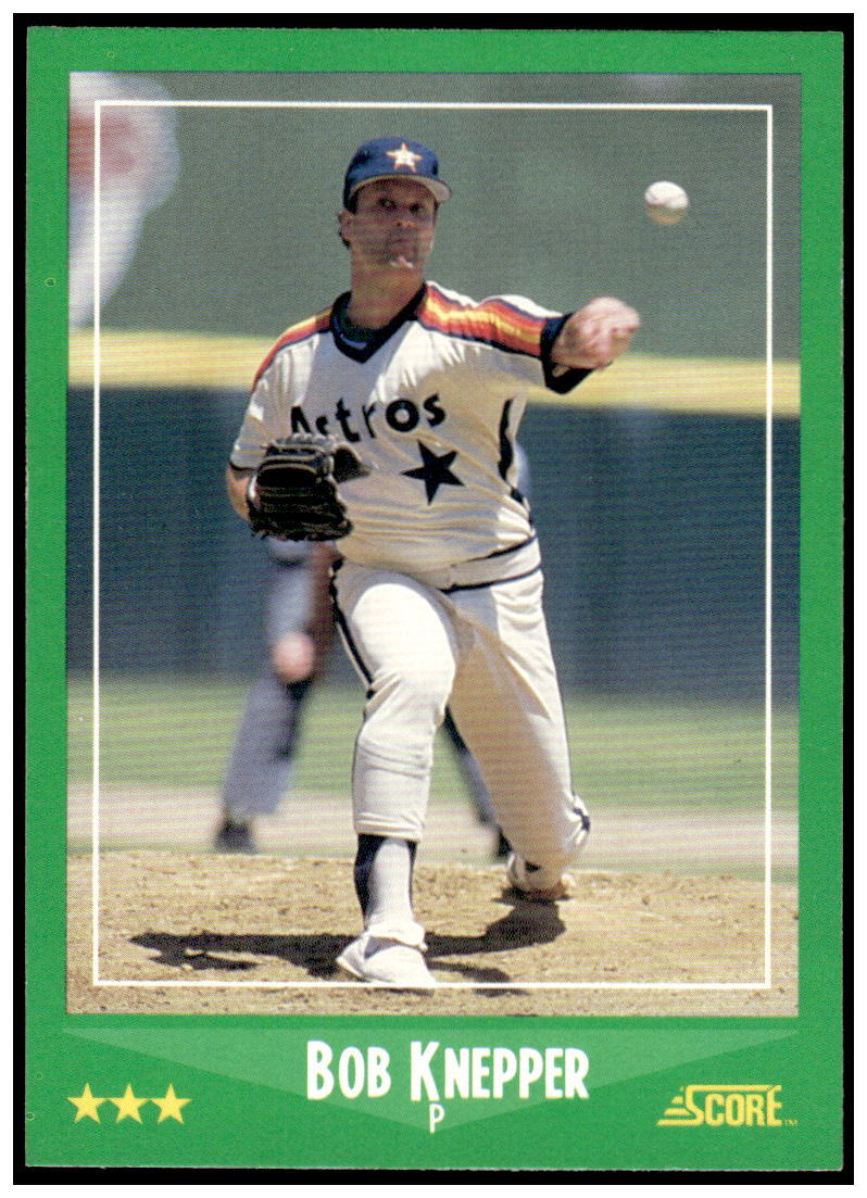 1988 Score #344 Bob Knepper NM | eBay