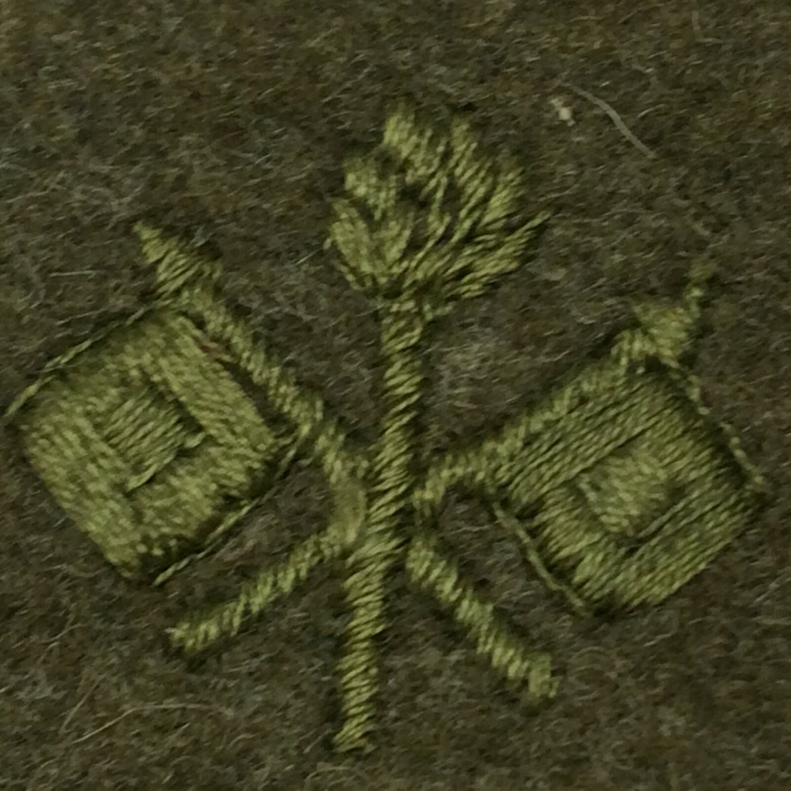 Military Patch Badge PFC Signal Corps Coastal Artillery Corps Army Felt ...