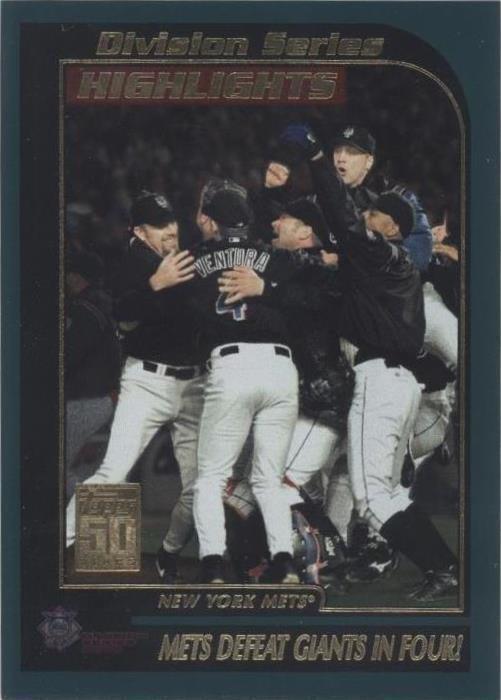2001 Topps - Division Series Highlights New York Mets #401 for sale ...