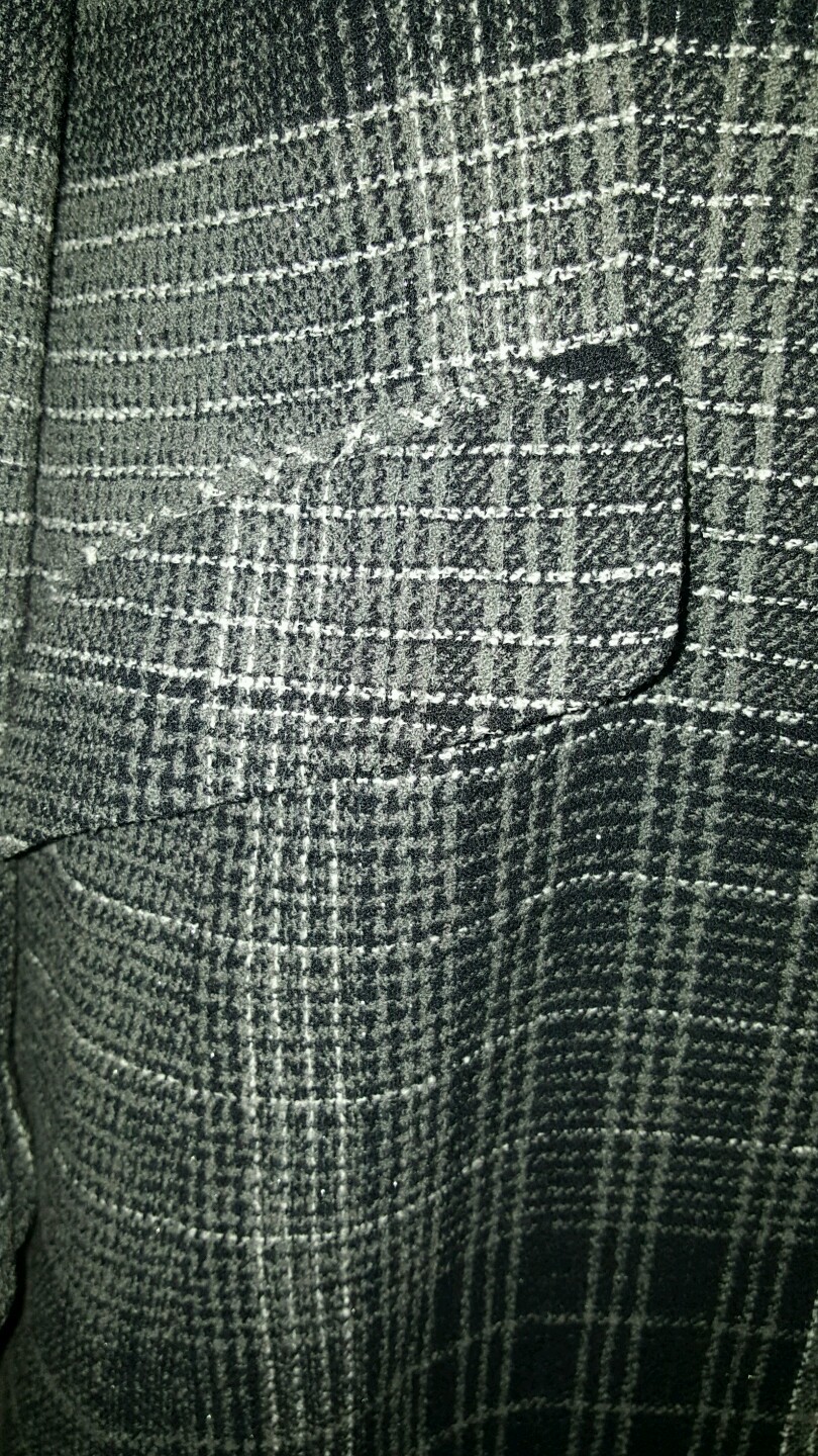 BASLER Black Wool Blend Tweed Jacket size Eur 42 | eBay