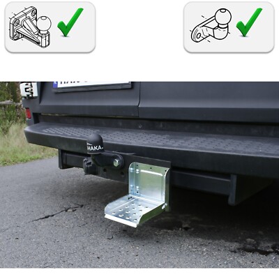 Trittstufe Trittbrett 83 mm für Anhängerkupplung AHK für Sprinter II ab ...