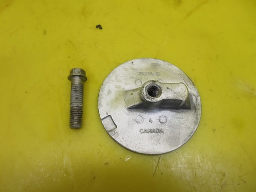 OEM 2001 MERCURY OUTBOARD OPTIMAX V6 DFI 225 HP LOWER UNIT ANODE TAB ...