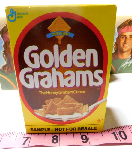 General Mills Golden Grahams 1 mini box Andre Agassi cereal B6 | eBay