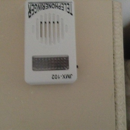 Plastic Household Phone Ring Sound Amplifier Rj11 6p2c Ringer Gray L Da ...