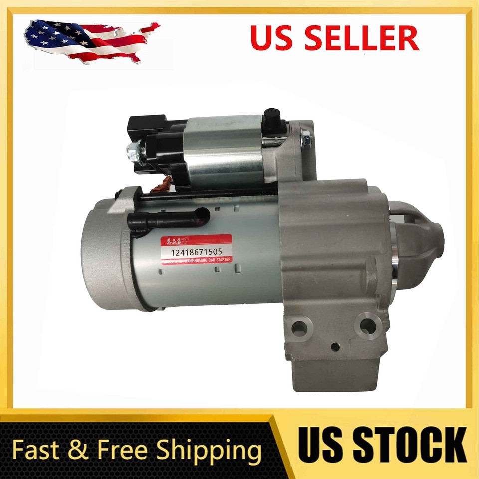Starter Motor For 12418671505 BMW 540i 740i 840i M2 M3 M4 X3 X4 X5 X6 ...