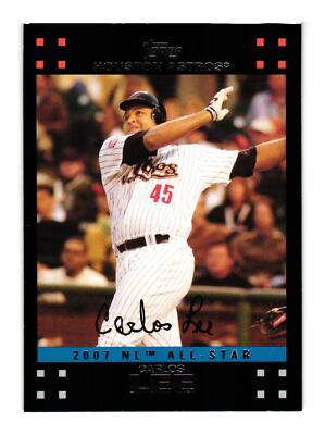 2007 Topps Updates & Highlights #UH261 Carlos Lee Houston Astros | eBay