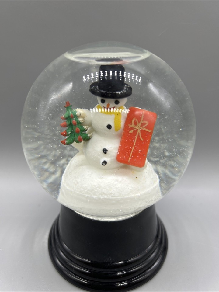 Alexander Taron Importer PR1079 Snow Globe with Snowman Tree Snow Gift ...