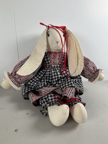 Vtg Handmade Stuffed Bunny Rabbit – USA Made – Soft Plush – Good Condition | eBay