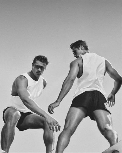 2(X)ist 2xist mens bright white cotton sleeveless muscle tank top size ...
