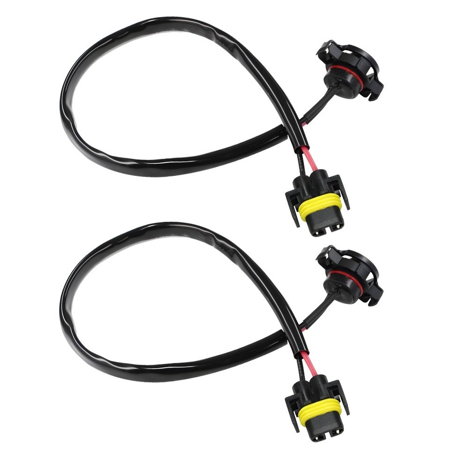 Head Light Headlamp Conversion Wire H11 to H1 Harness Adapter Socket ...