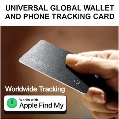 Wireless Charging Tracking Card Wallet GPS Locator Smart Mini Tag for ...