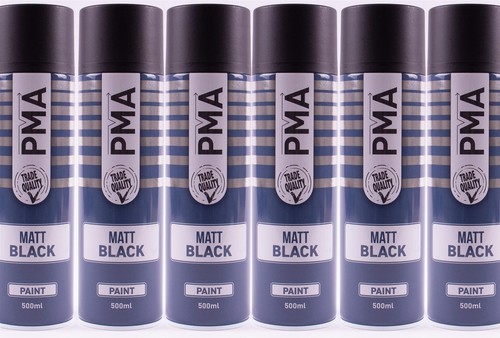 6 x 500ml PMA Stone Guard BLACK stone chip protection spray paint | eBay