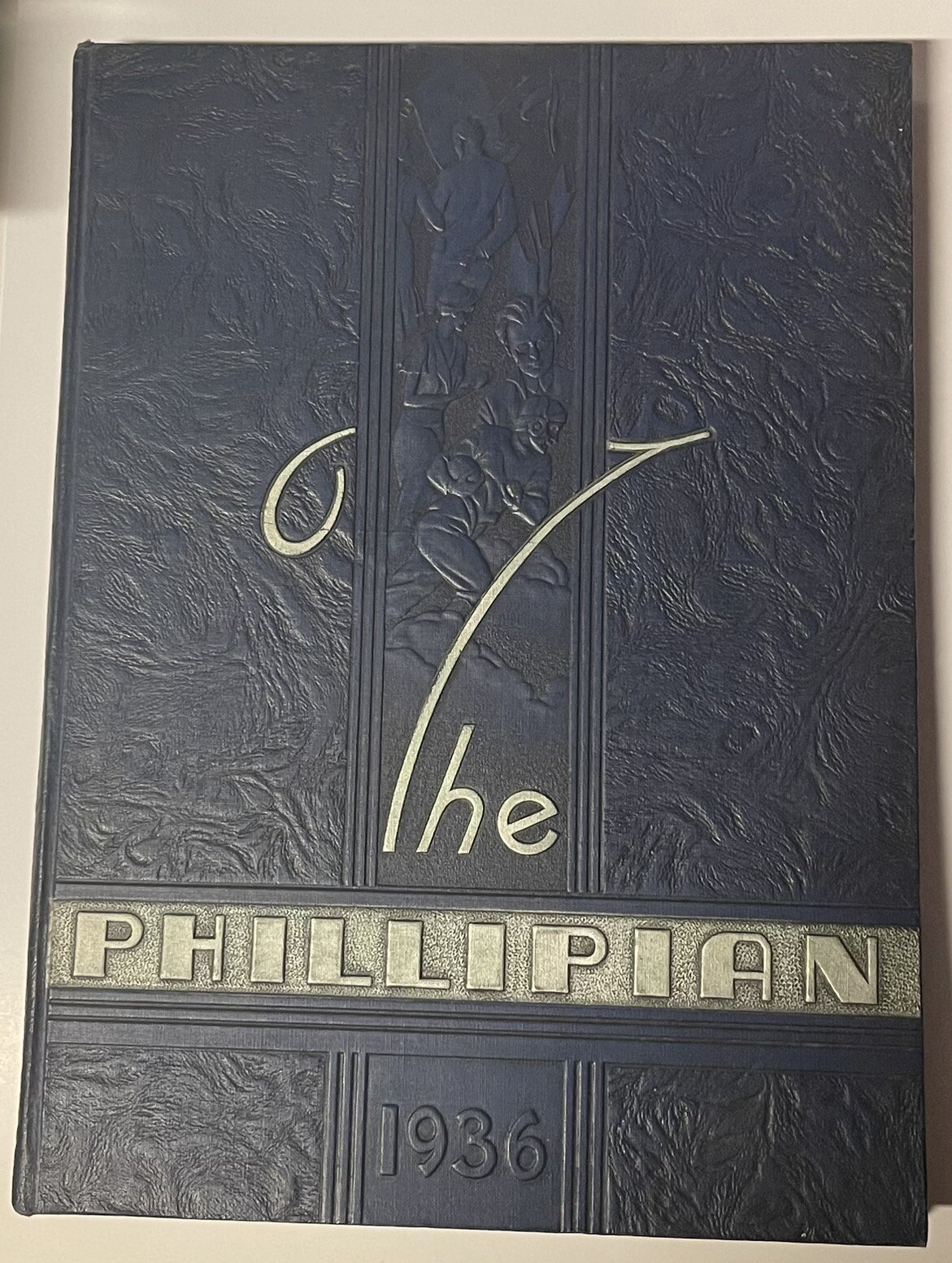 1936 Phillips University The Phillipian Yearbook Football Player On ...
